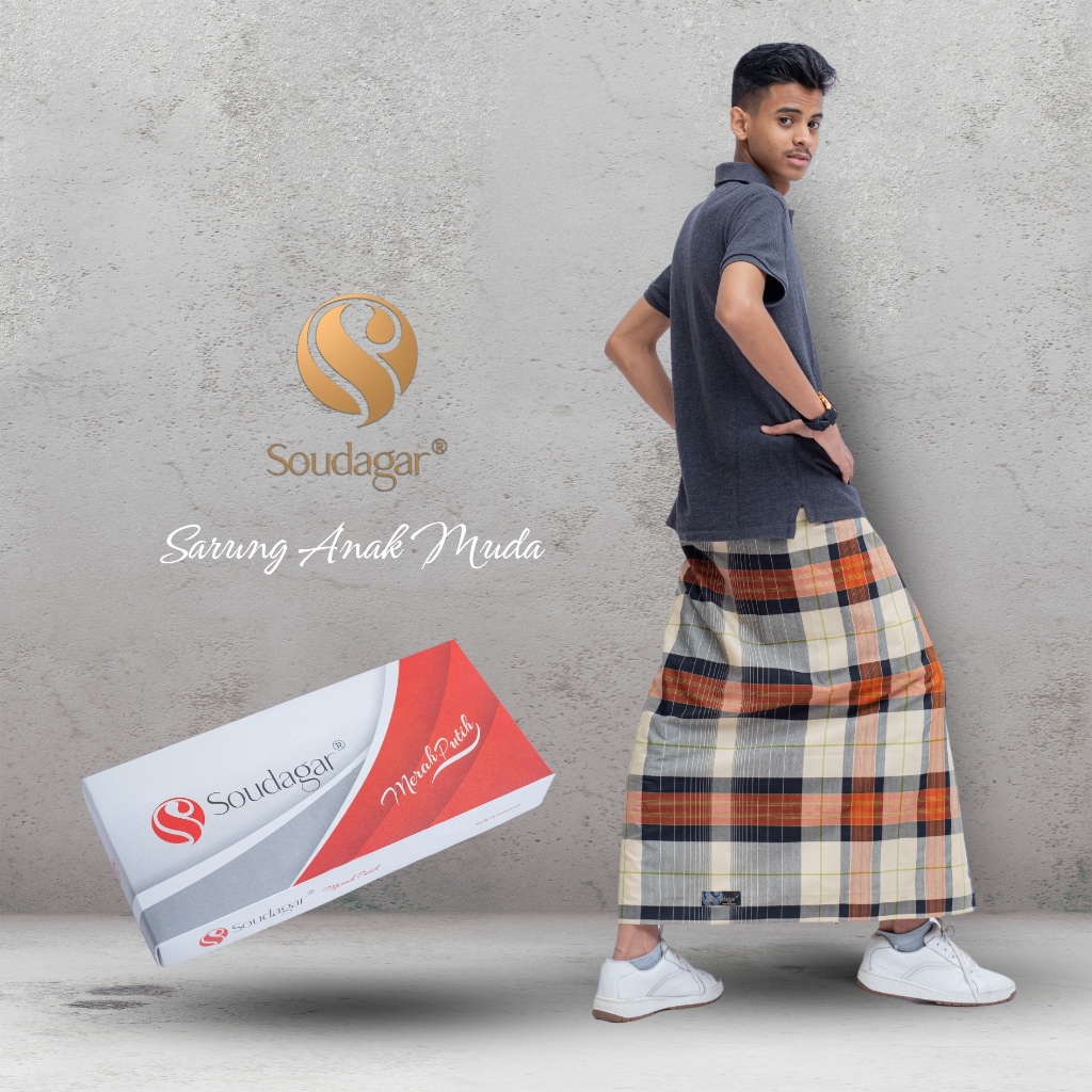 Jual Soudagar Sarung Merah Putih Motif Kotak - COCRE | Shopee Indonesia