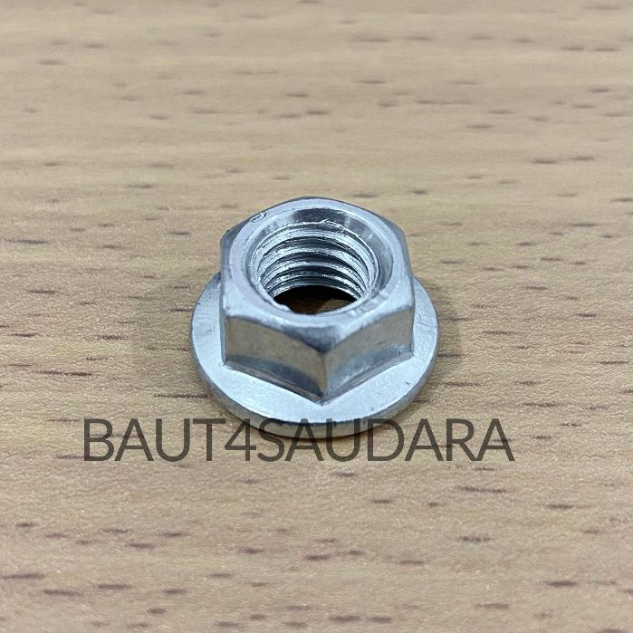 Jual Mur Flange / Flange Nut M8 Putih | Shopee Indonesia