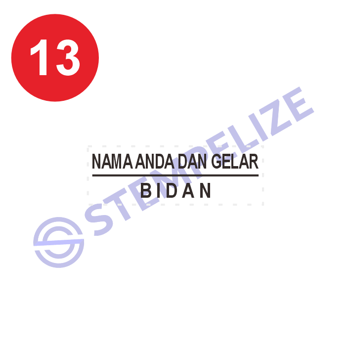 Jual Stempel Bidan Praktek Mandiri / Bidan Desa | Shopee Indonesia