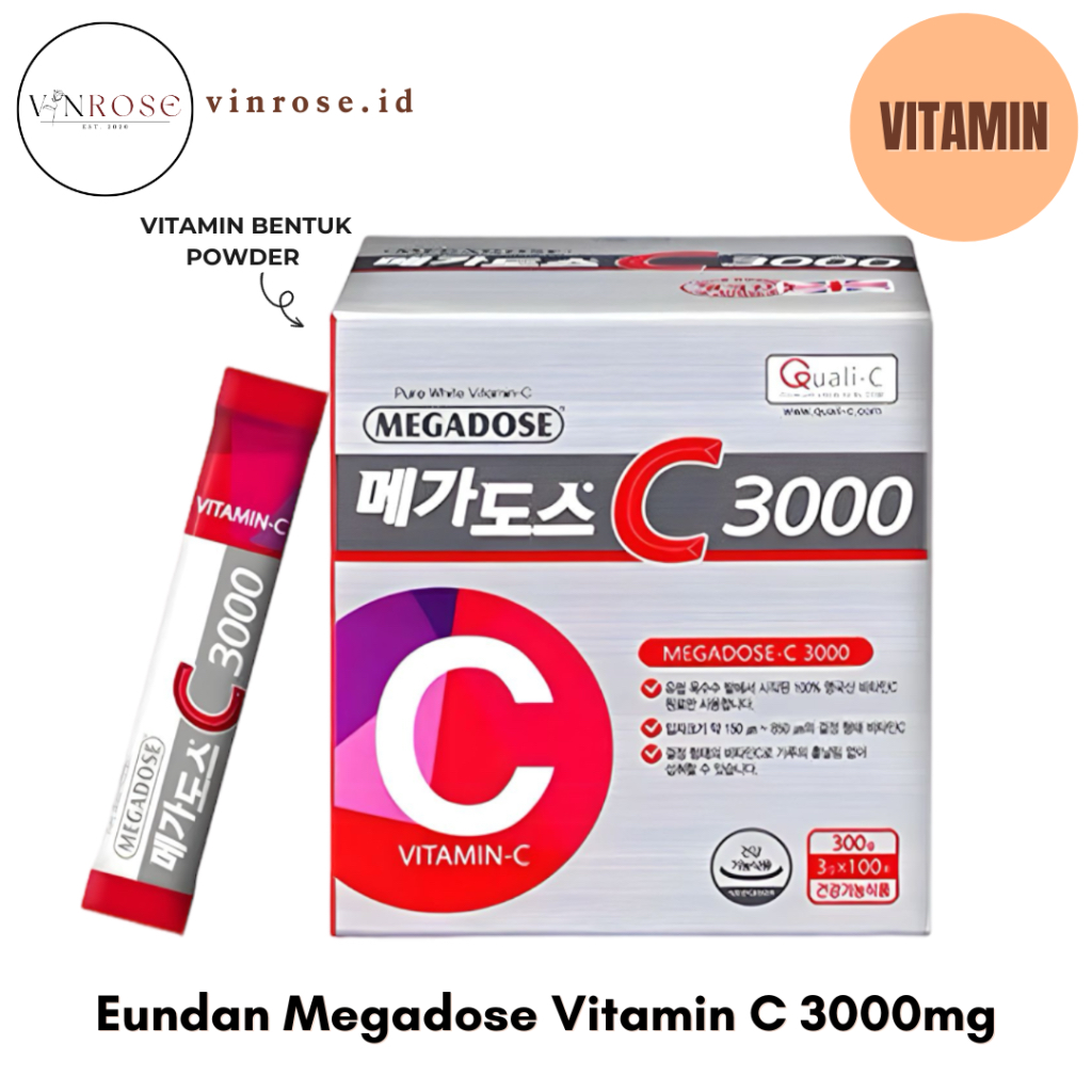 Jual Eundan Megadose Vitamin C 3000mg Korea/ Vitamin Powder | Shopee ...
