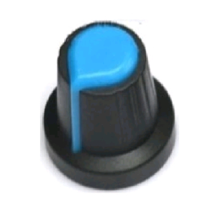 Jual Knop potensio biru knop mixzer amplifier tutup potensio | Shopee ...