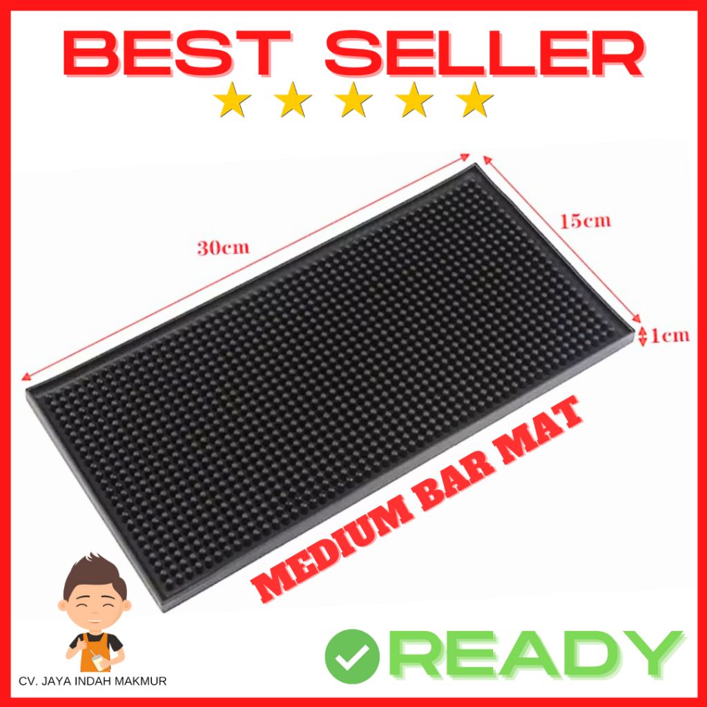 Jual Bar MAT Bartender Rubber Anti Slip / Tatakan Gelas Piring Meja Bar ...