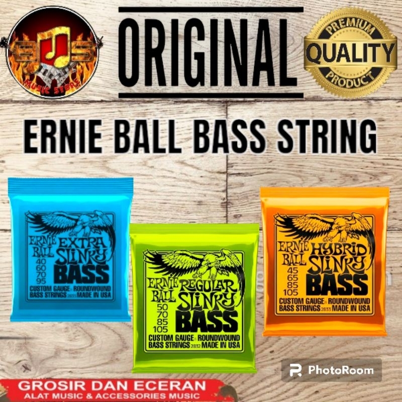 Jual Senar Bass Ernie Ball 4 Extra Slinky Bass senar Senar Bass ...