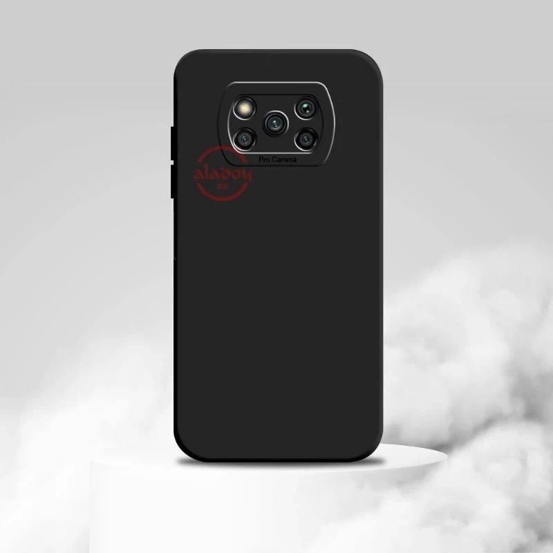 Jual SOFTCASE FULL BLACK POCO X3/X3 NFC/X3 PRO CASE MACARON PRO CAMERA ...