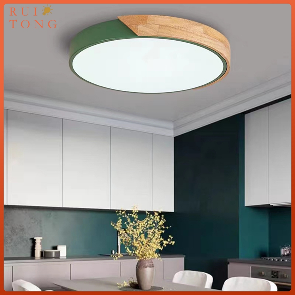 Jual Lampu Kamar Tidur Nordik Lampu Plafon Macaron Modern Sederhana ...