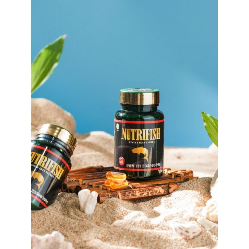 Jual NUTRIFISH MINYAK IKAN SALMON ANDALAN BUNDA | Shopee Indonesia