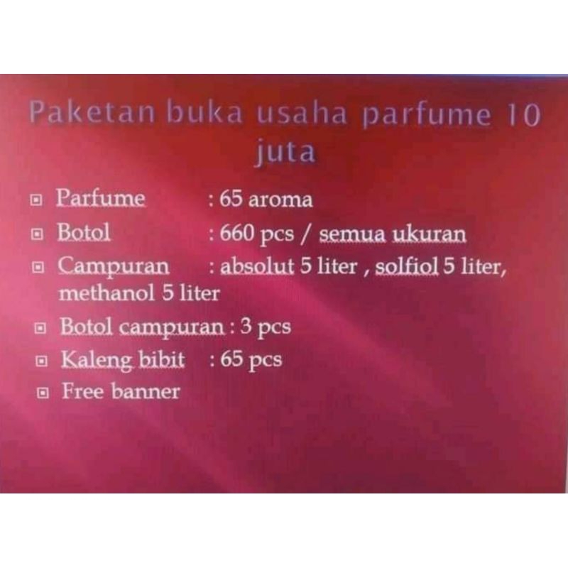 Jual paket lengkap usaha parfume paket 10 juta | Shopee Indonesia Jual paket lengkap usaha parfume paket 10 juta | Shopee Indonesia