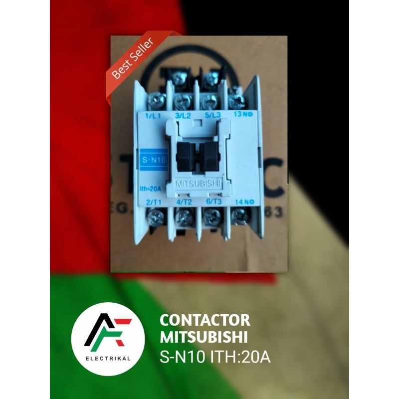 Jual CONTACTOR MITSUBISHI S-N10-220V ORIGINAL | Shopee Indonesia