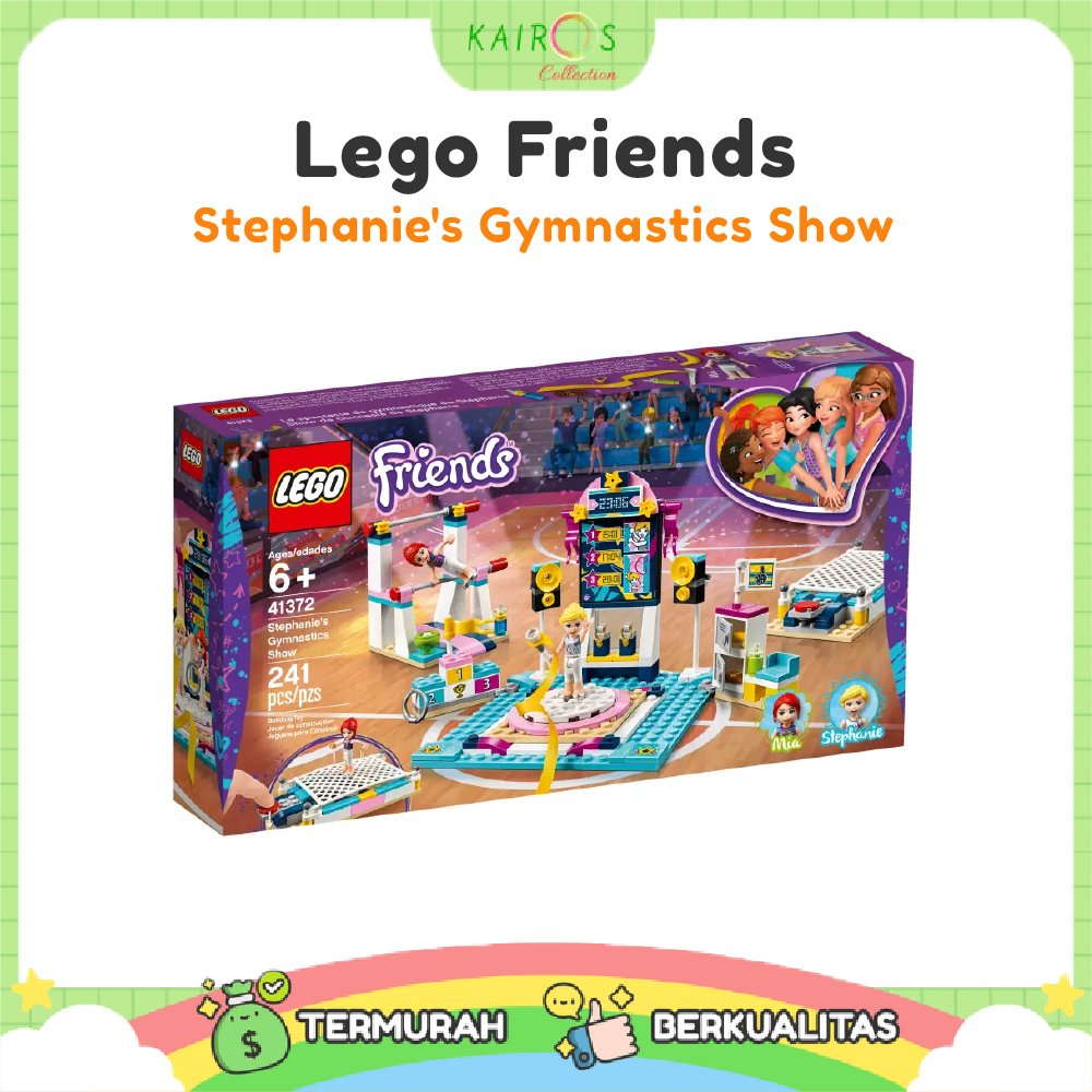 Jual LEGO FRIENDS Stephanies Gymnastics Show (41372) | Shopee Indonesia