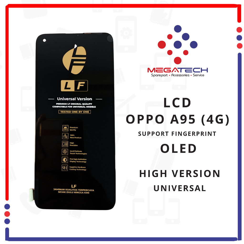 Jual LF - LCD Oppo A95 (4G) / Oppo Reno 7Z Fullset Touchscreen - OLED | Shopee Indonesia