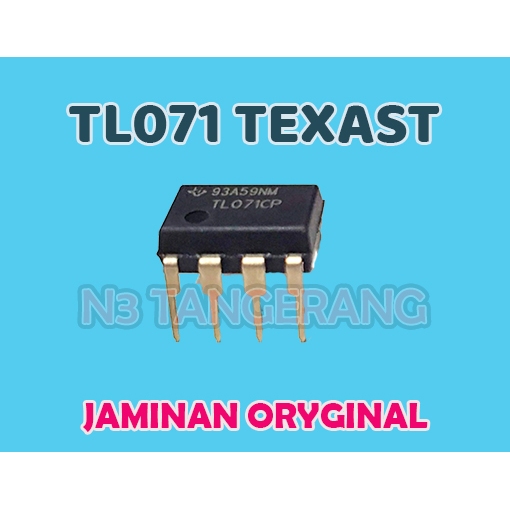Jual TL071 OPAMP IC 071 ASLI | Shopee Indonesia