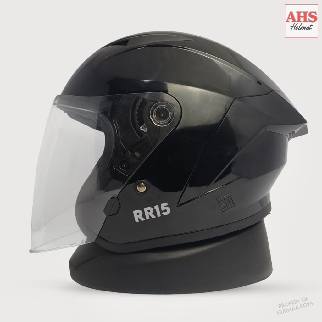 Jual ALV ULTRON PRO - HELM HALF FACE PUTIH SOLID STANDART SNI / HELM ...