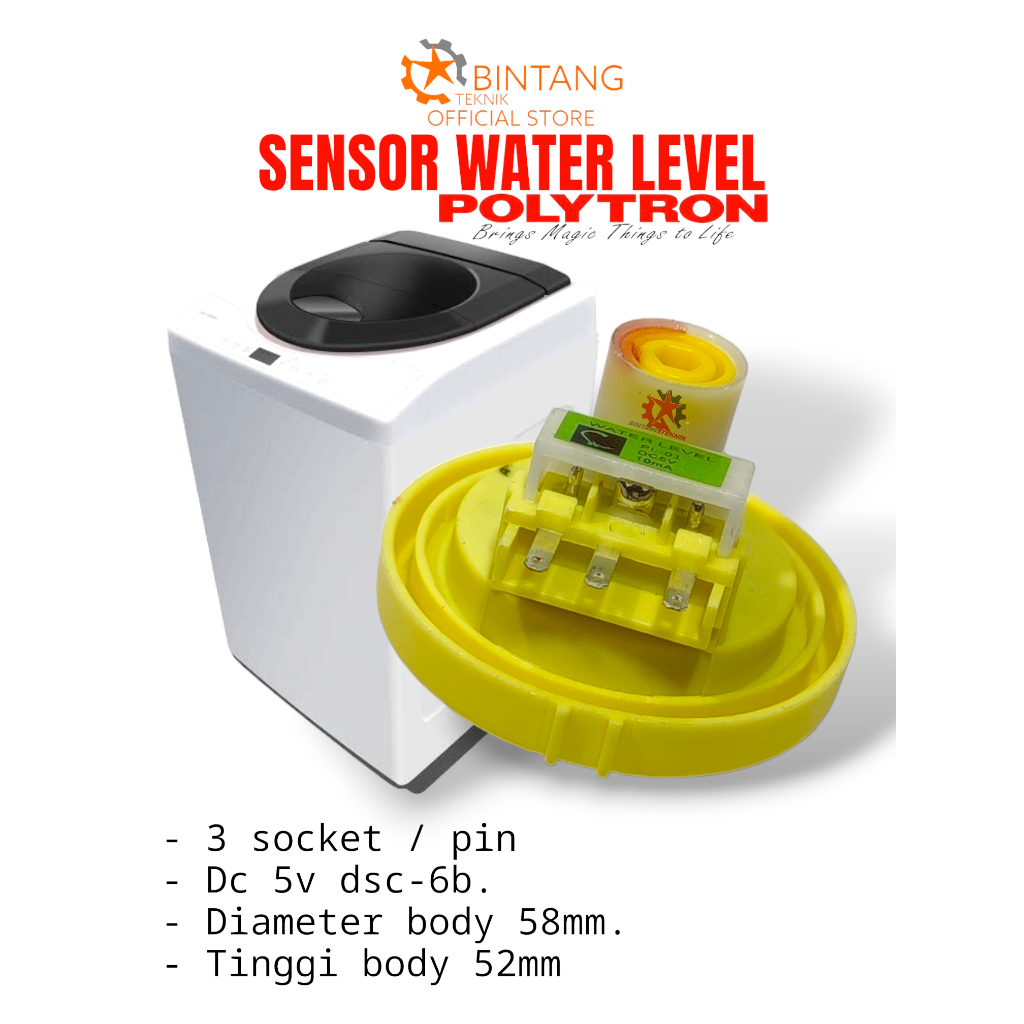 Jual SELENOID SENSOR AIR WATER LEVEL POLYTRON ZEROMATIC 1 TABUNG ...