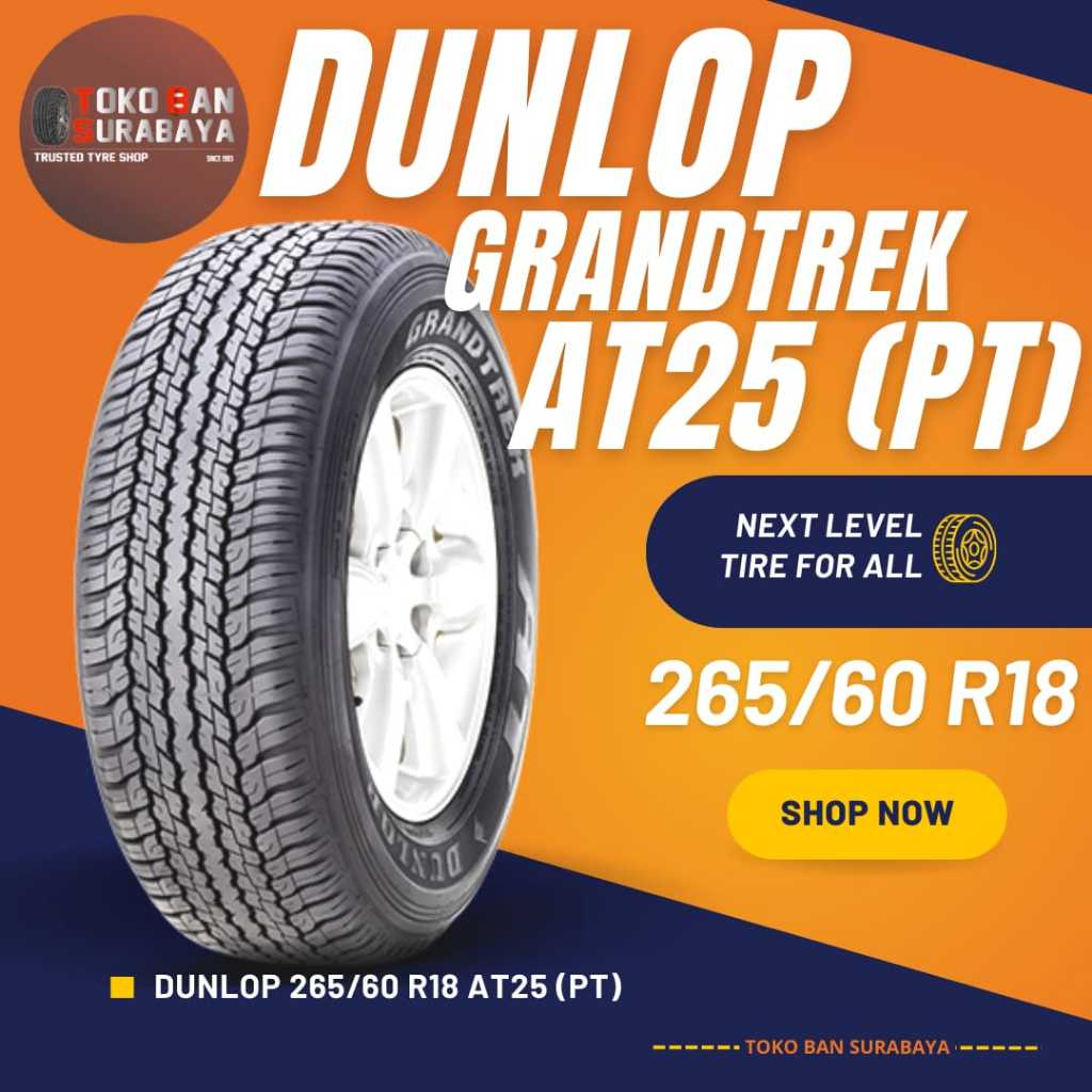 Jual Ban Dunlop DL 265/60 R18 265/60R18 26560R18 26560 R18 265/60/18 ...