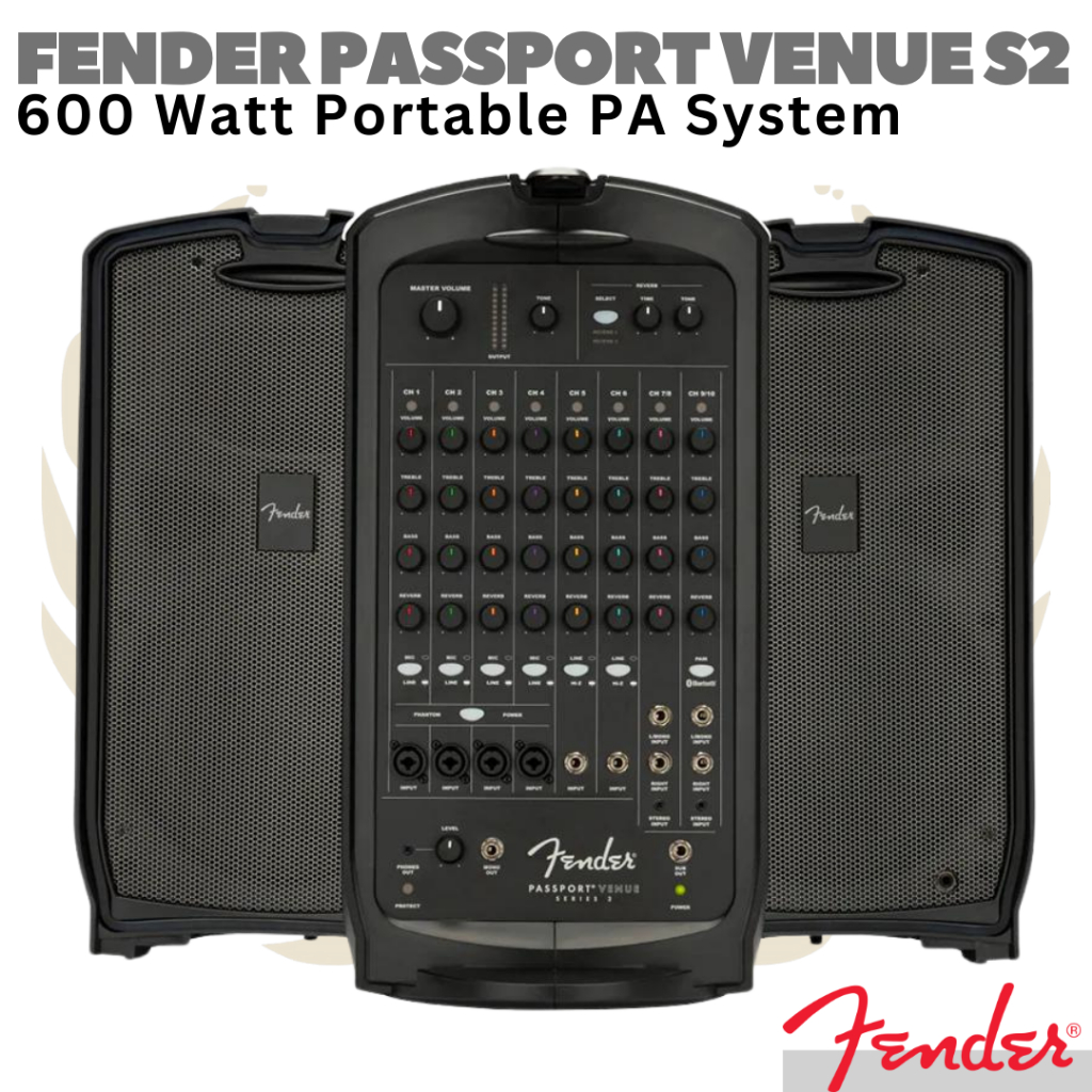 Jual FENDER PASSPORT VENUE 600W S2 Portable PA System | Speaker ...