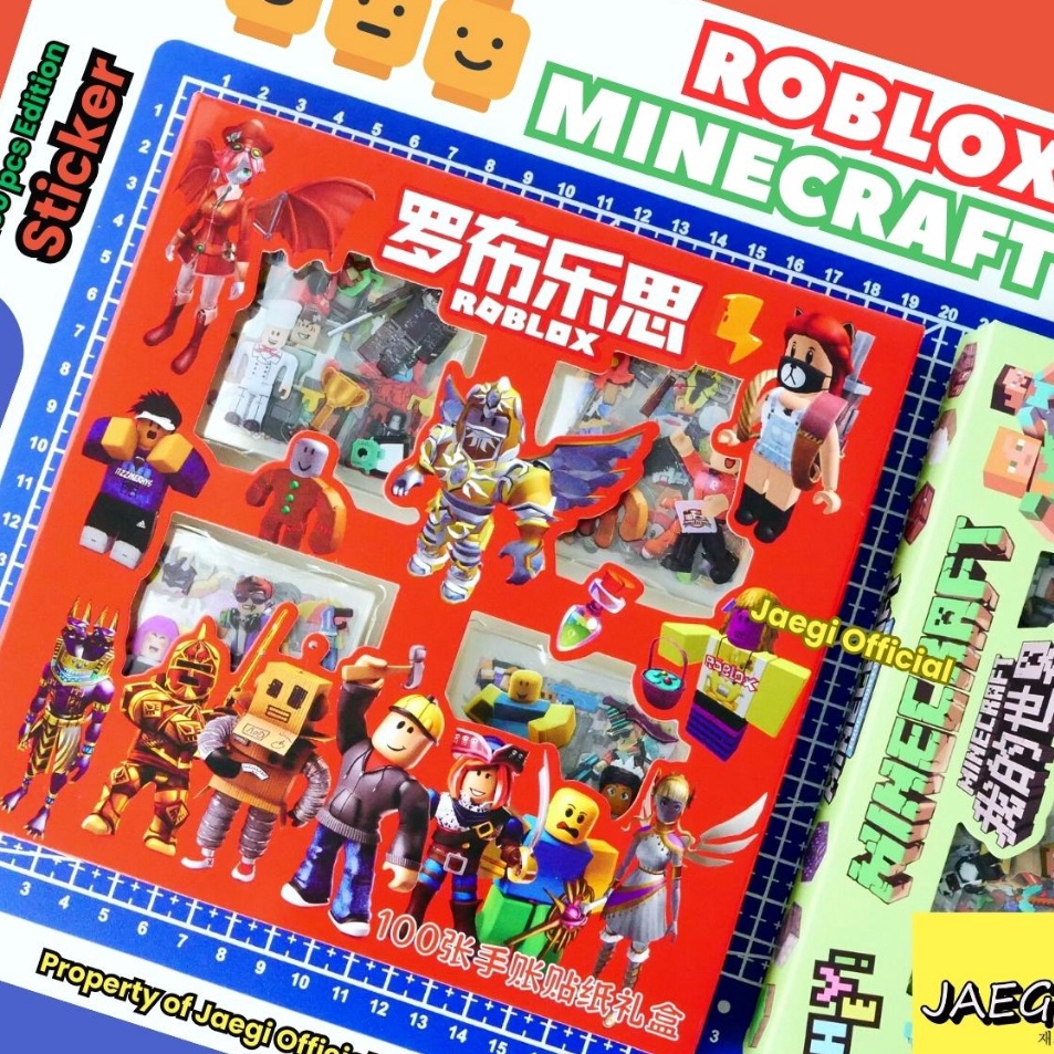 Jual [KODE PRODUK 6LQWP9857] JAEGi - Premium Roblox & Minecraft Sticker ...