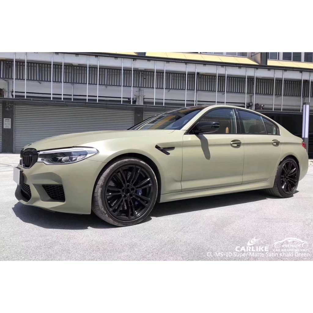 Jual Super Matte Car Wrap Stiker Mobil Khaki Green khaki Grey - Meter ...