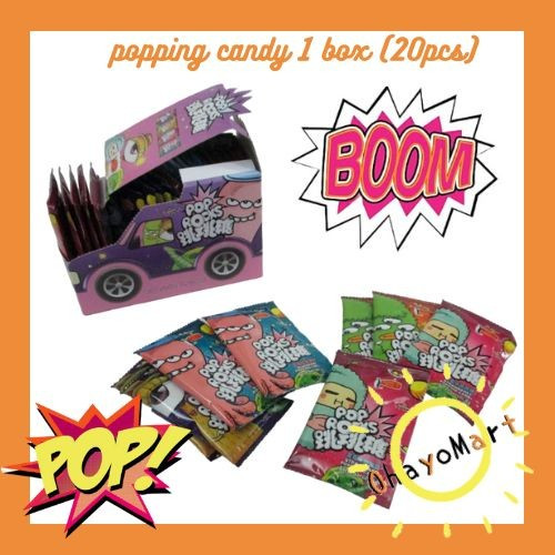 Jual Pop Rocks Permen Popping candy / Permen meletuk aneka rasa 120grm ...