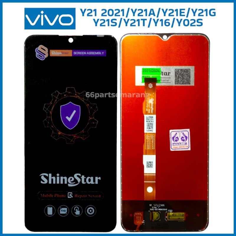 Jual Lcd Touchscreen Vivo Y21 2021 / Y21A / Y21E / Y21G / Y21S / Y21T / Y16 / Y02S FULLSET ...