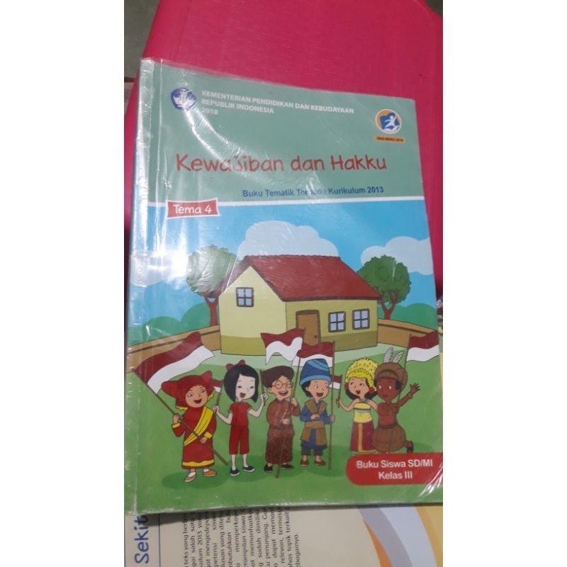 Jual Buku Tematik/Tema 4 Kelas 3 SD (Kewajiban dan Hakku) | Shopee Indonesia