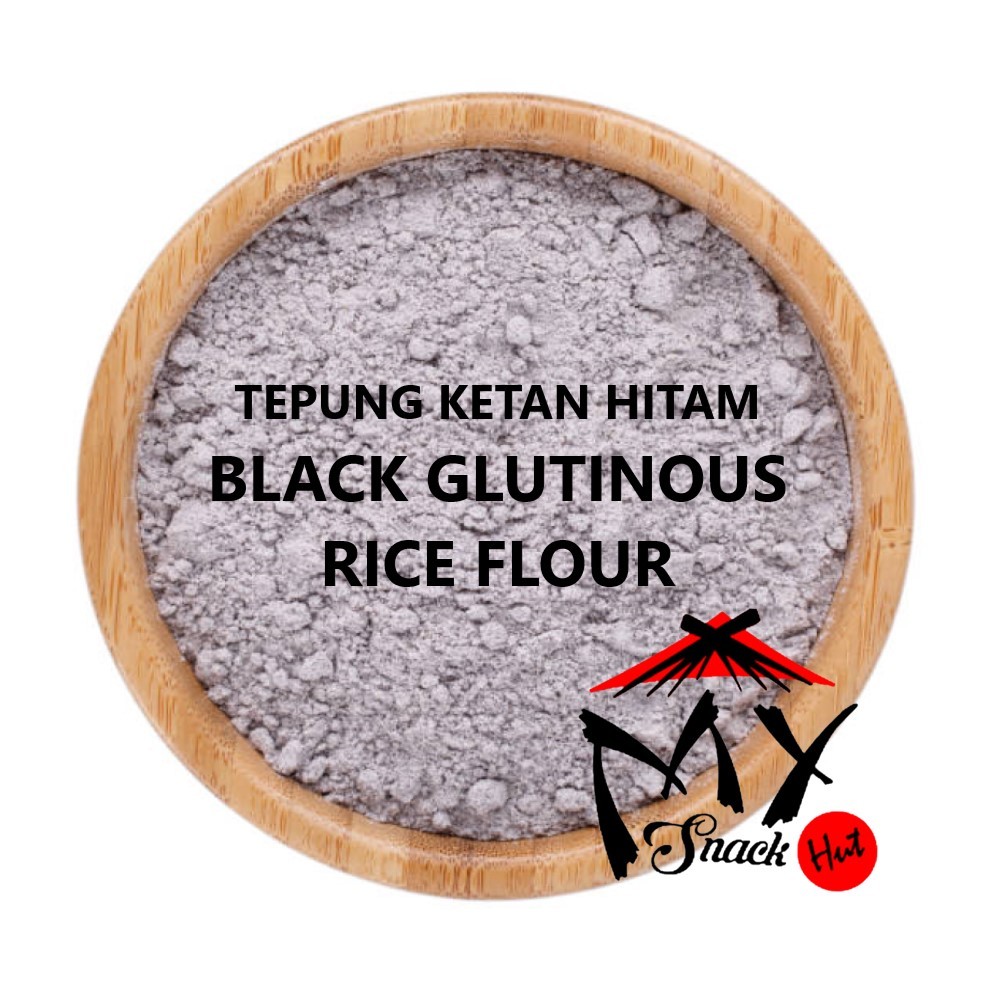Jual TEPUNG KETAN HITAM 100GR - PURE BLACK GLUTINOUS RICE FLOUR POWDER ...