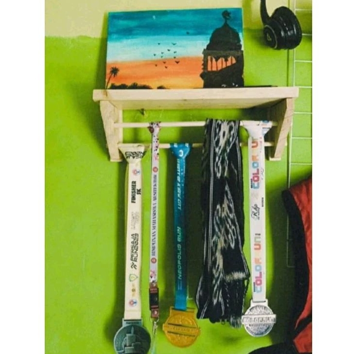 Jual Rak Piala / Display piala / Gantungan Medali / Holder Medali ...