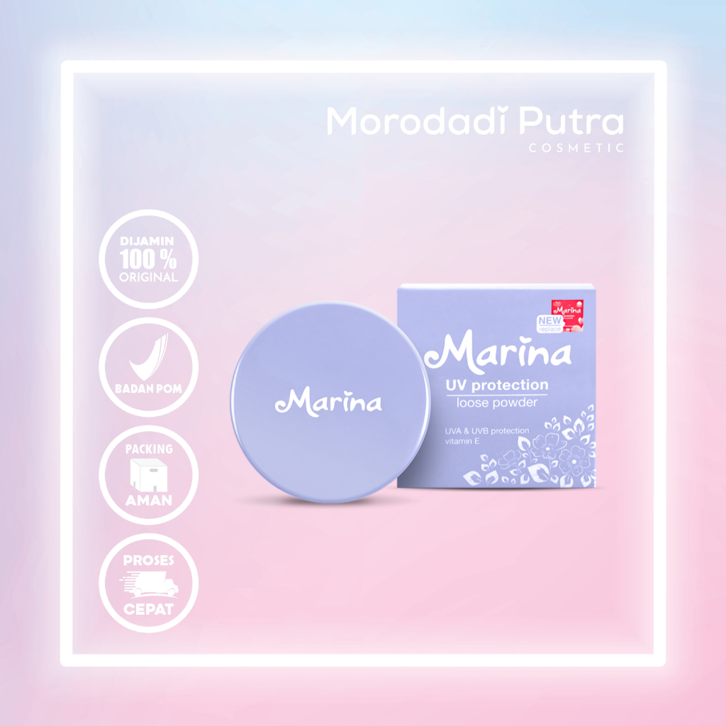 Jual (BACA DESKRIPSI) MARINA - Loose Powder - 25 gr (4391) | Shopee ...