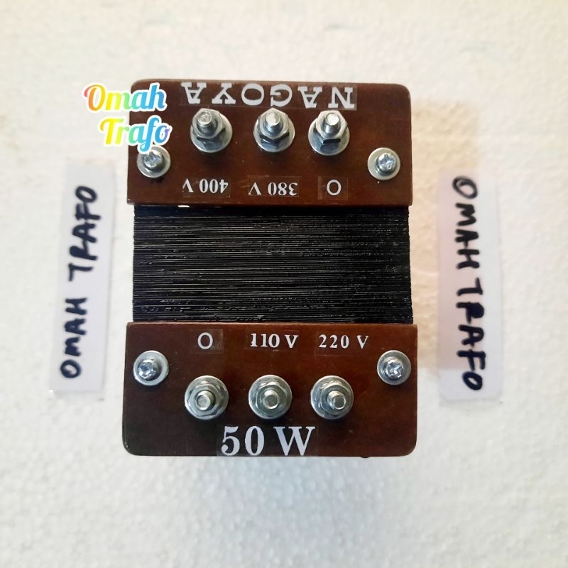 Jual trafo auto step up down 380v 400v / 110v 220v 50watt | Shopee Indonesia