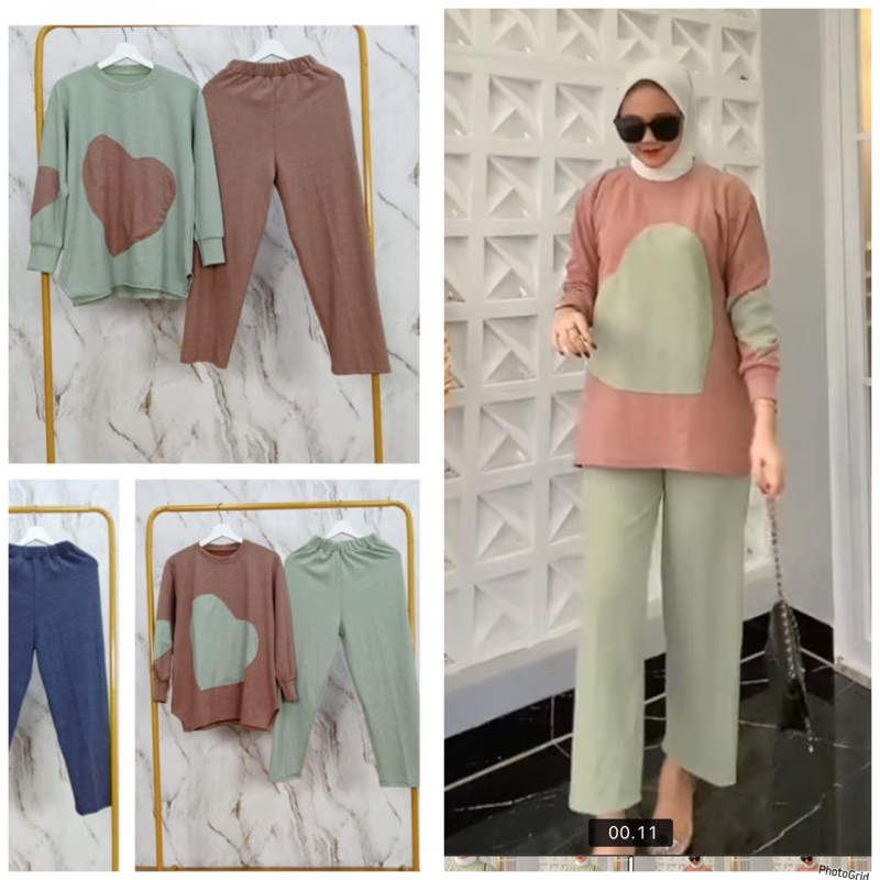 Jual Setcel Knit LOVE terbaru | Shopee Indonesia