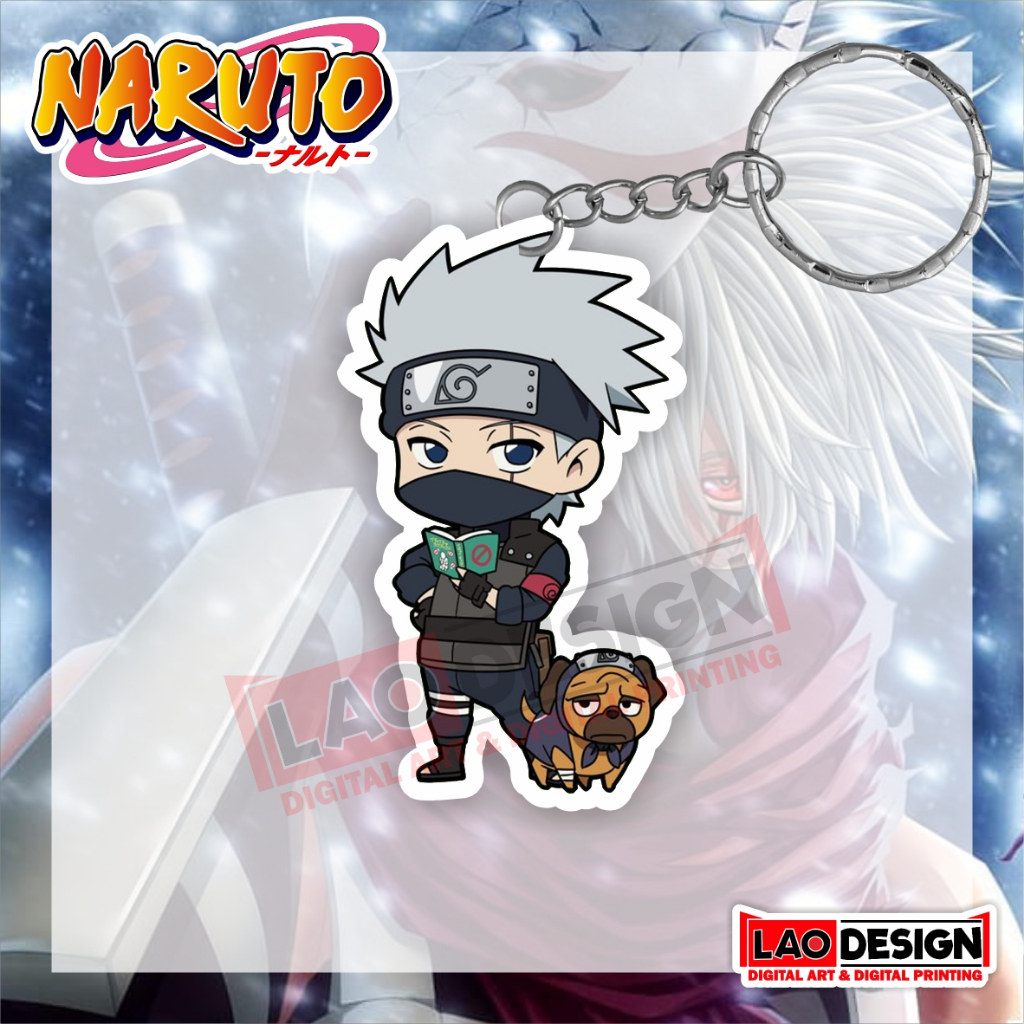 Jual Gantungan Kunci Kakashi / Gantungan Kunci Akrilik / Gantungan ...
