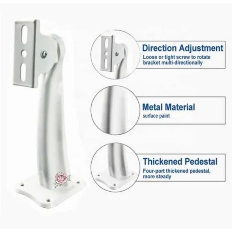 Jual Braket Cctv Outdoor body Full besi / braket cctv outdoor kokoh ...
