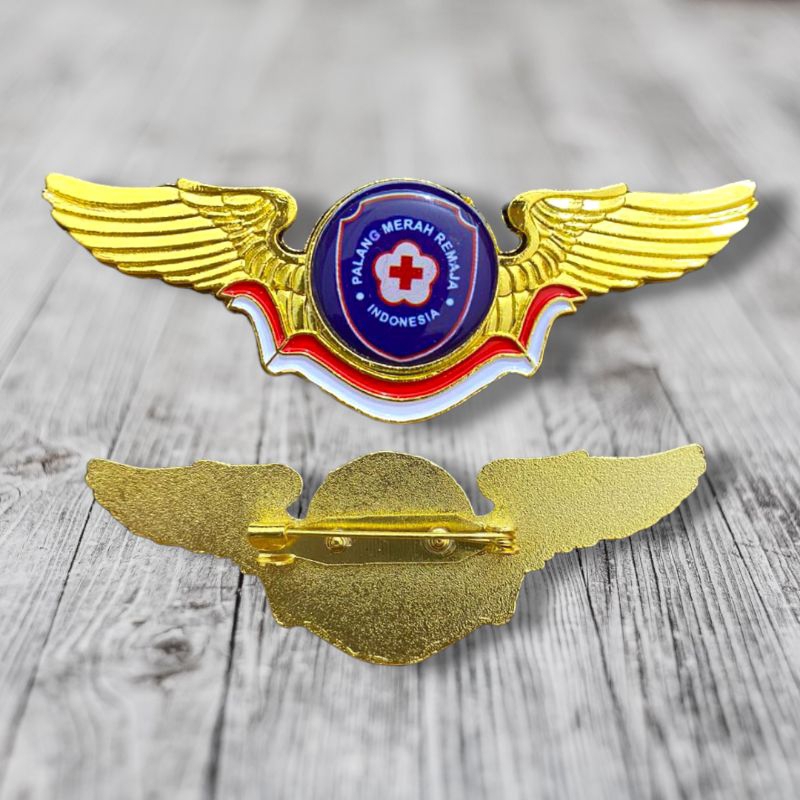 Jual pin wing palang merah remaja - pin PMR indonesia peniti | Shopee ...