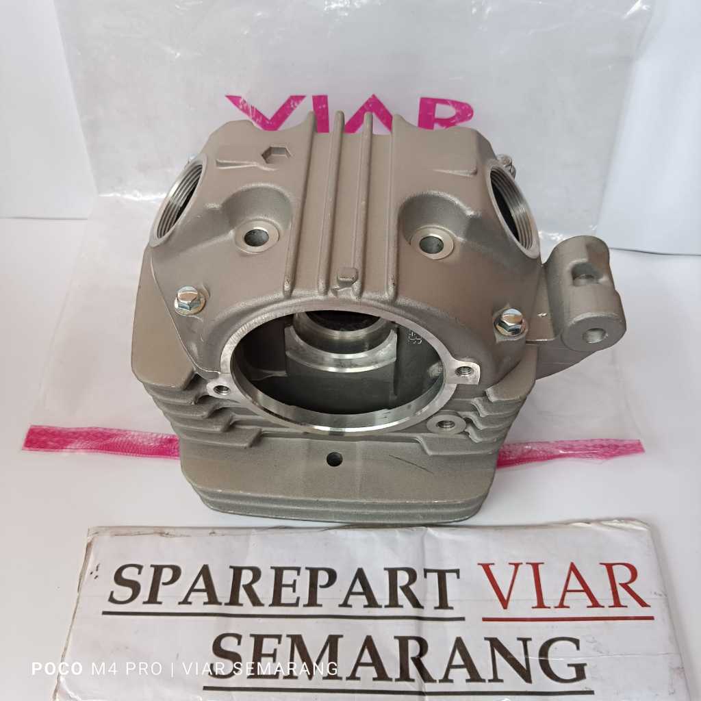 Jual Head Cylinder viar 150 , Silinder Head viar 150 oil coller kop ...