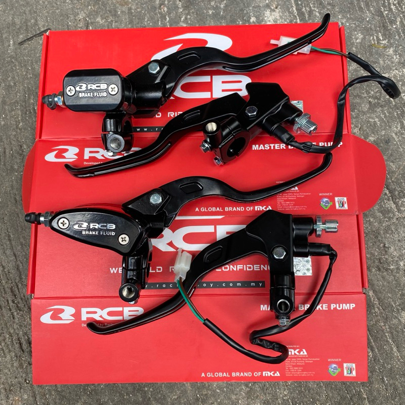 Jual MASTER REM RCB ORIGINAL 1 SET KANAN DAN KIRI UNIVERSAL ALL MOTOR ...