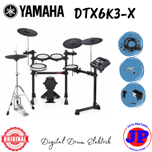 Jual Yamaha DTX6K3-X Digital Drum Elektrik Set Original DTX-6K3X DTX ...