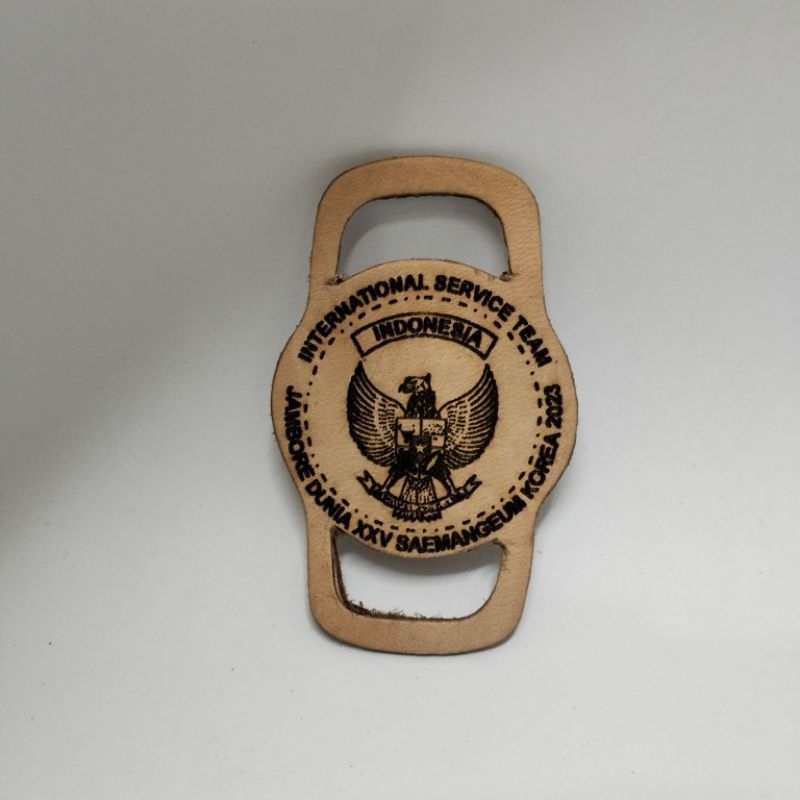 Jual Woggle Internasional Service Team Kulit World Scout Jamboree ...