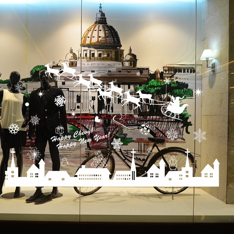 Jual METH WALL STICKER KRISTEN CHRISTIAN QUOTE NATAL CHRISTMAS SNOW ...