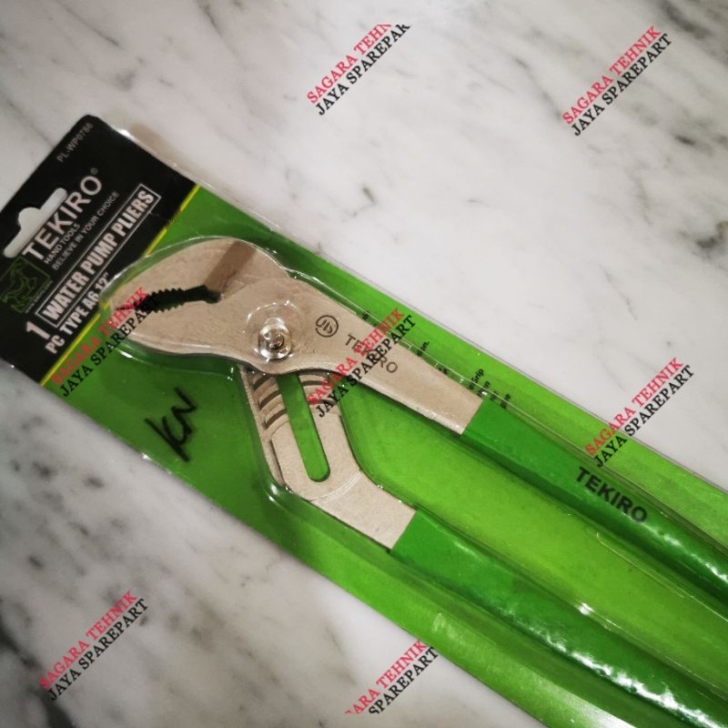 Jual Tang Pompa Air / Tang Monyet Tekiro 12" Water Pump Pliers Type A6 ...