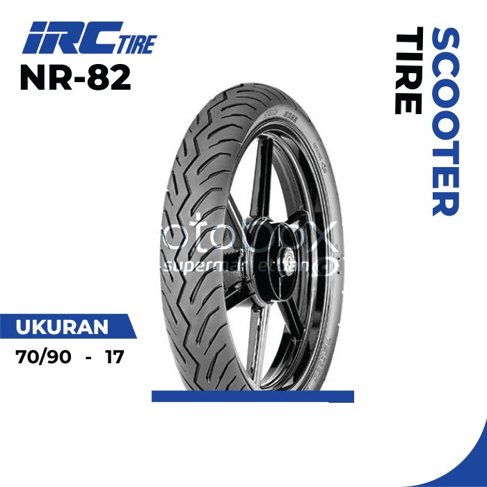 Jual BAN MOTOR IRC NR 82 UKURAN 70/90 RING 17 TUBETYPE | Shopee Indonesia