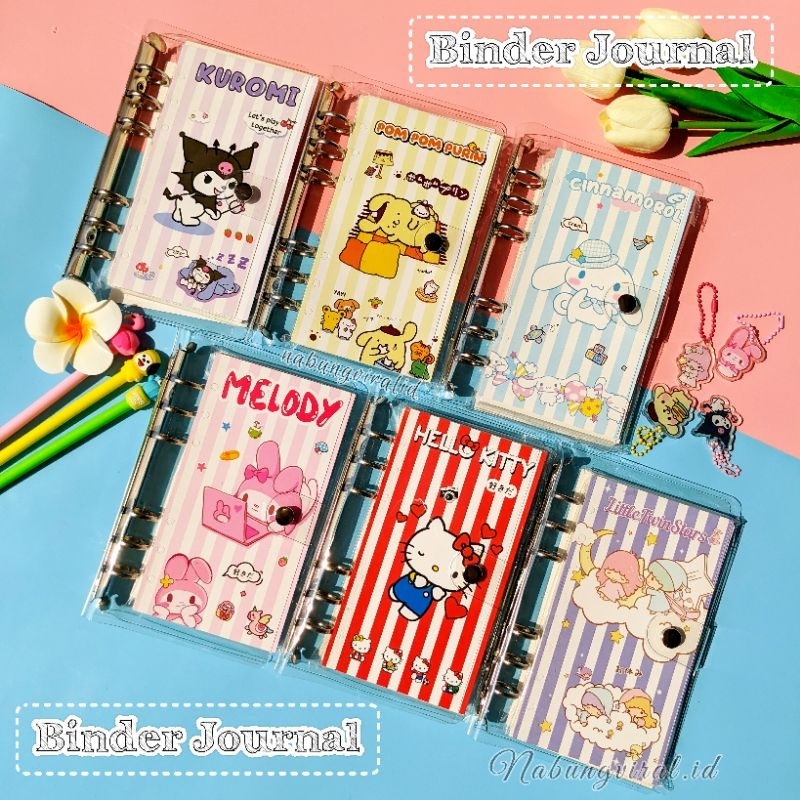 Jual Binder journal A6 binder jurnal catatan kuliah sekolah buku ...