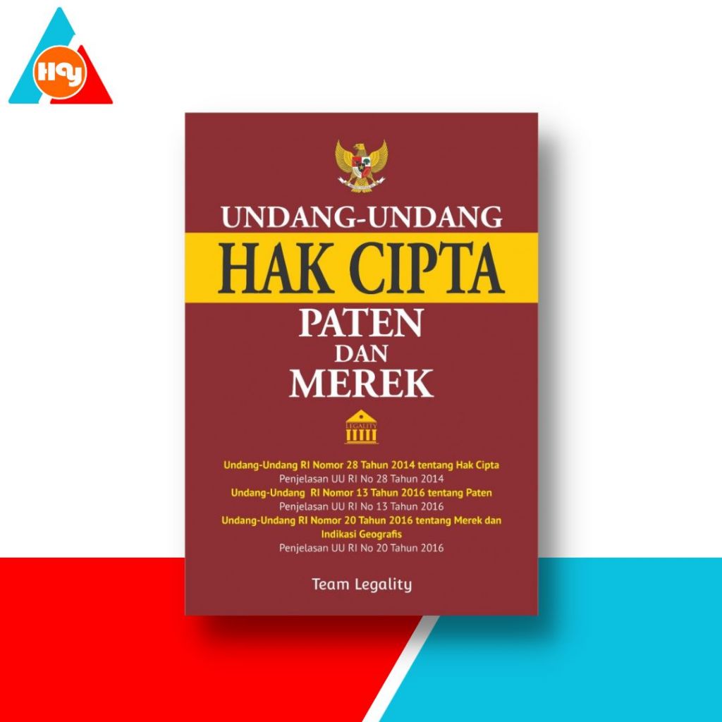 Jual Buku Hukum | Undang-Undang Hak Cipta, Paten, dan Merek - Anak ...