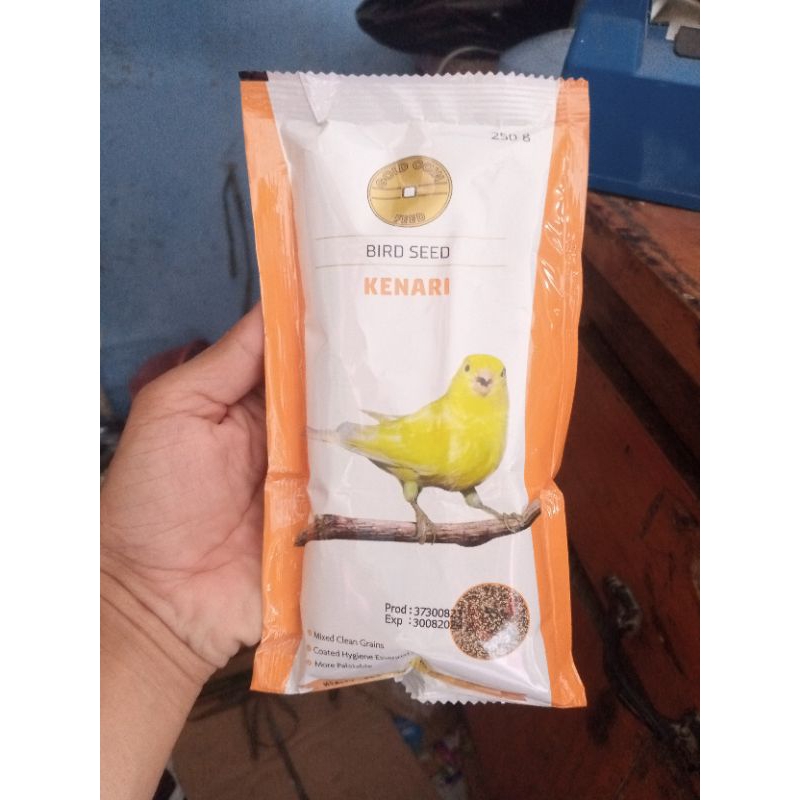 Jual pakan kenari gold coin kenari makanan kenari | Shopee Indonesia