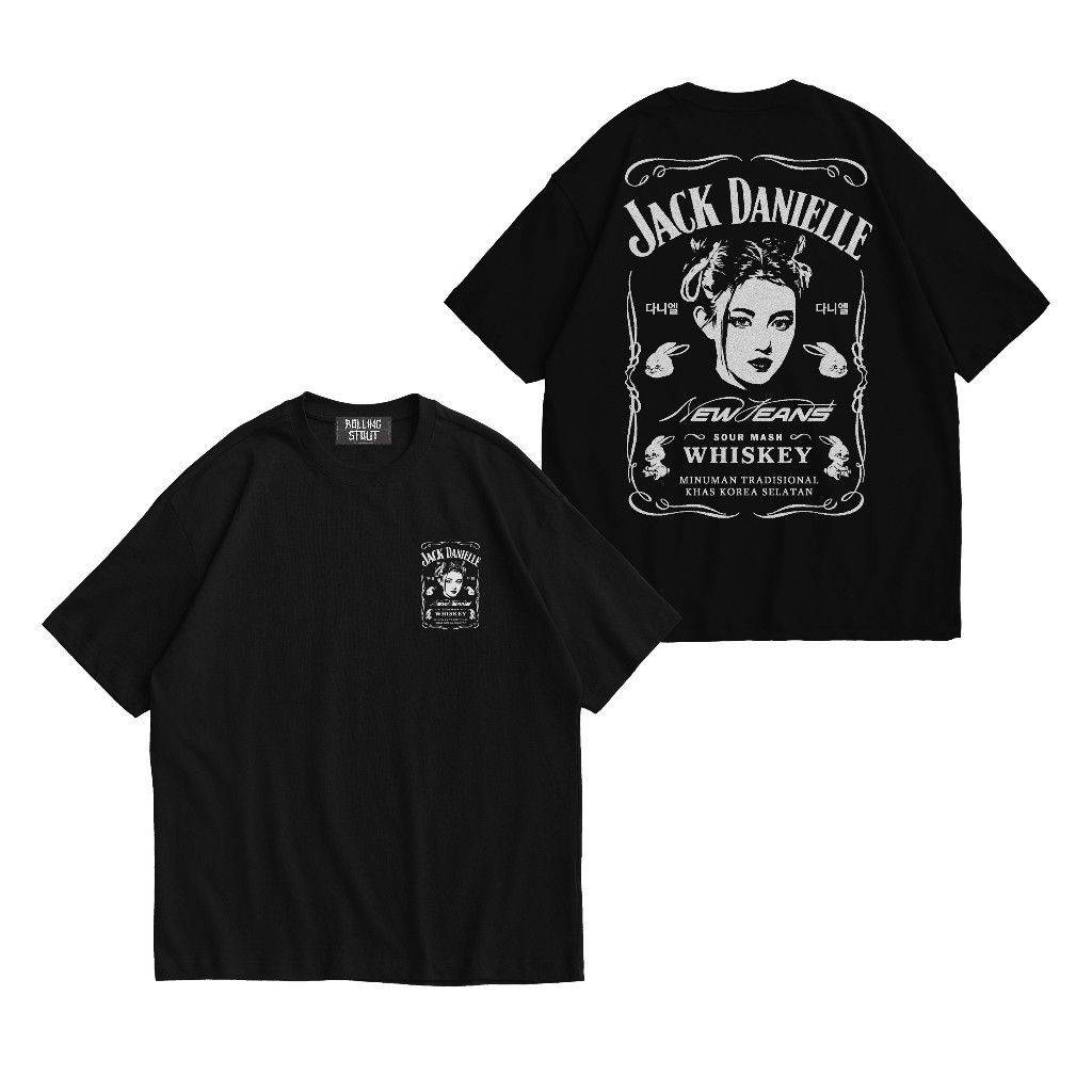 Jual Rollingstout - Rose Brand White Short Tee | BAJU MUSIK METAL ROCK | Shopee Indonesia