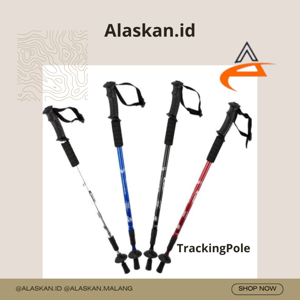 Jual Tracking Pole Tongkat Pendaki Trekking Pole, Tracking Pole Panjang ...