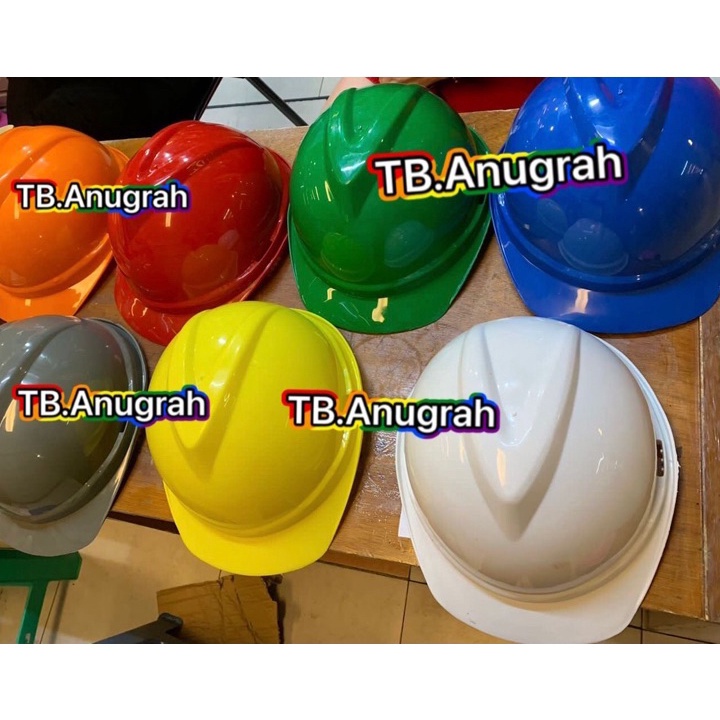 Jual [KODE NTCIB] Helm Safety Proyek Helm Proyek Safety Helmet Helm ...