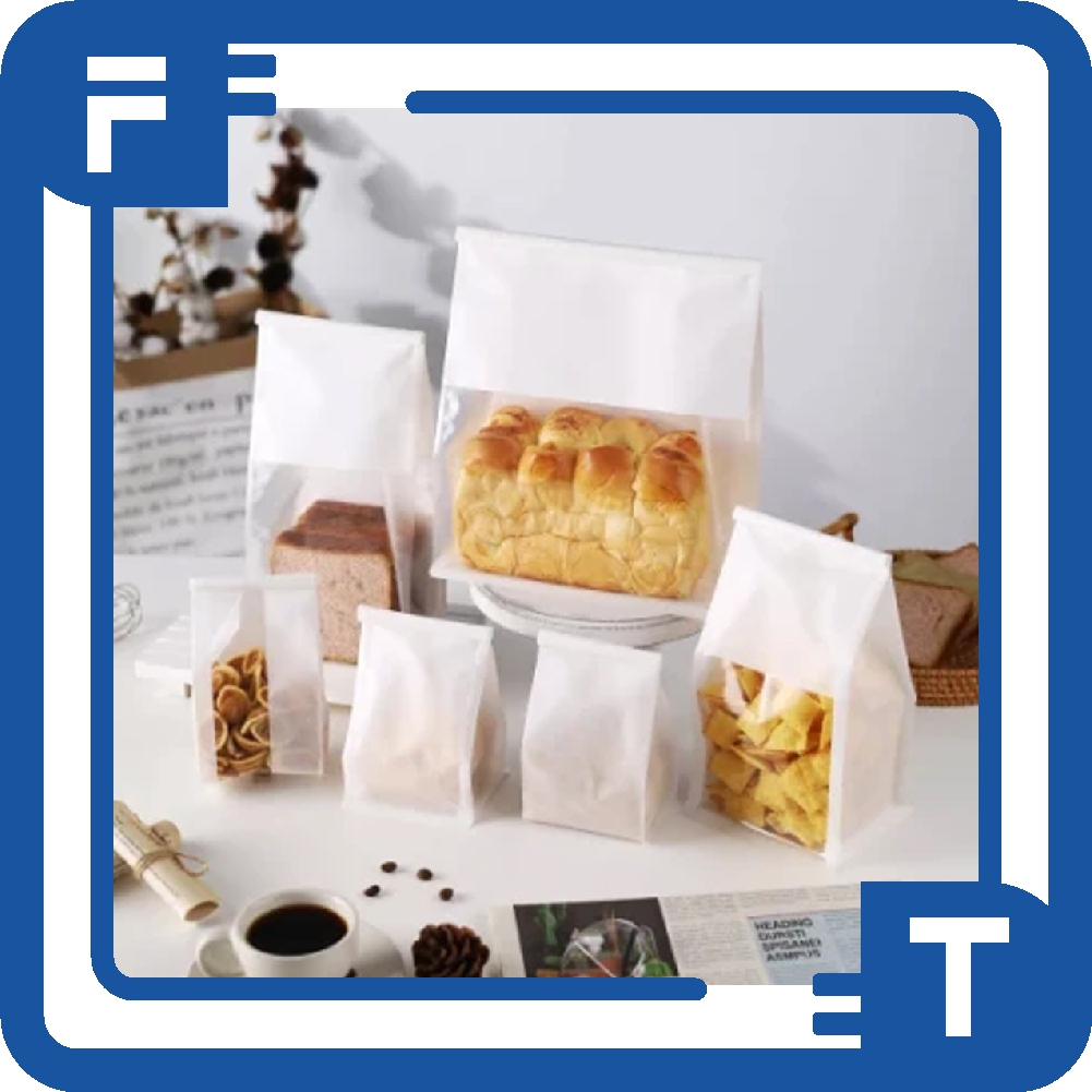 Jual FT Toast Bag Flat Bottom Wire Seal - Plastik Klip Bungkus Roti ...