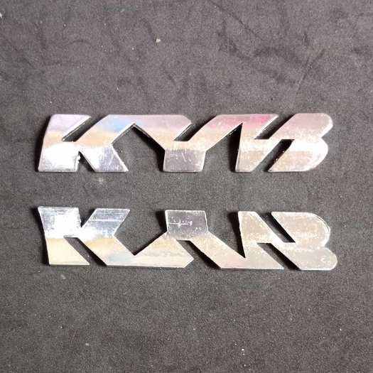 Jual Emblem KYB Logo Kayaba Almunium 3mm Timbul | Shopee Indonesia