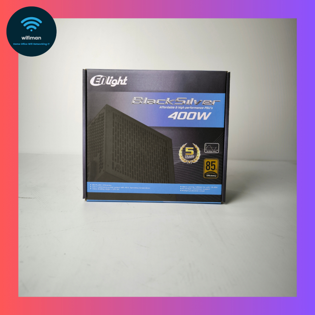 Jual Enlight Silver 400W PSU Komputer PC Desktop 400 Watt Black ...