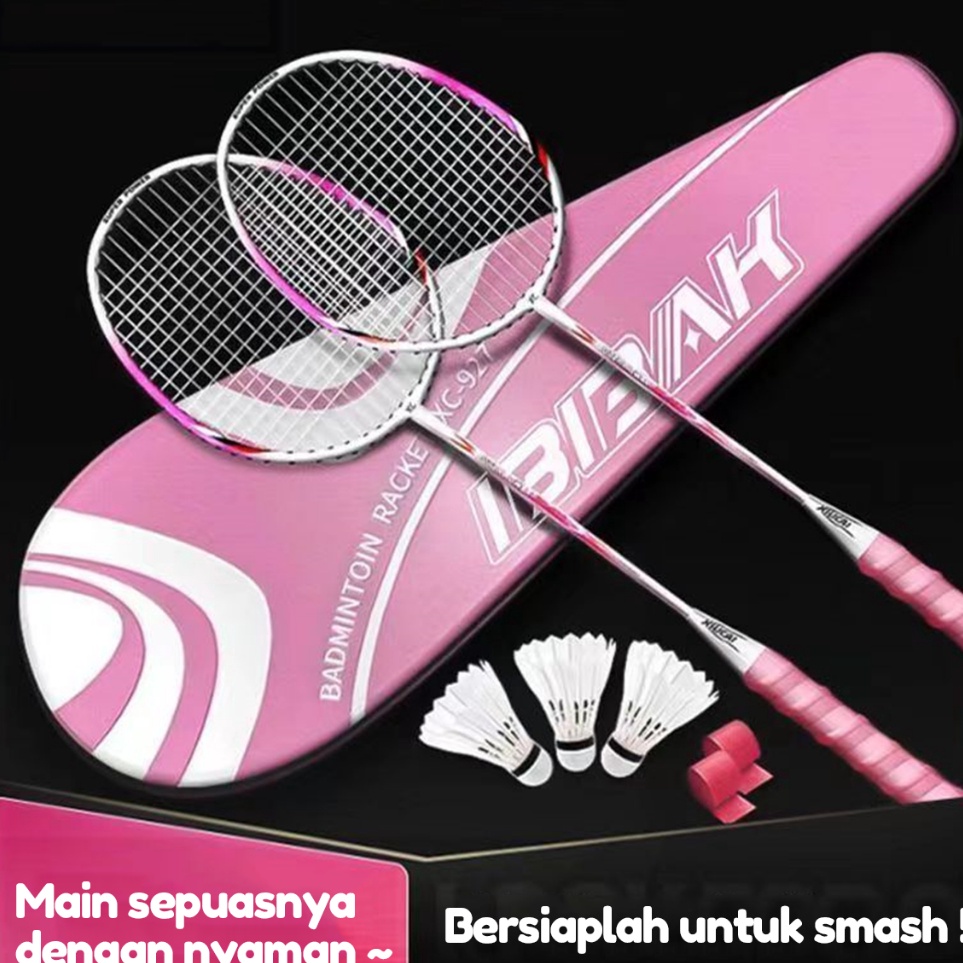 Jual [KODE PRODUK G8JJB8282] RAKET BADMINTON/ RAKET BULU TANGKIS ISI 2 ...