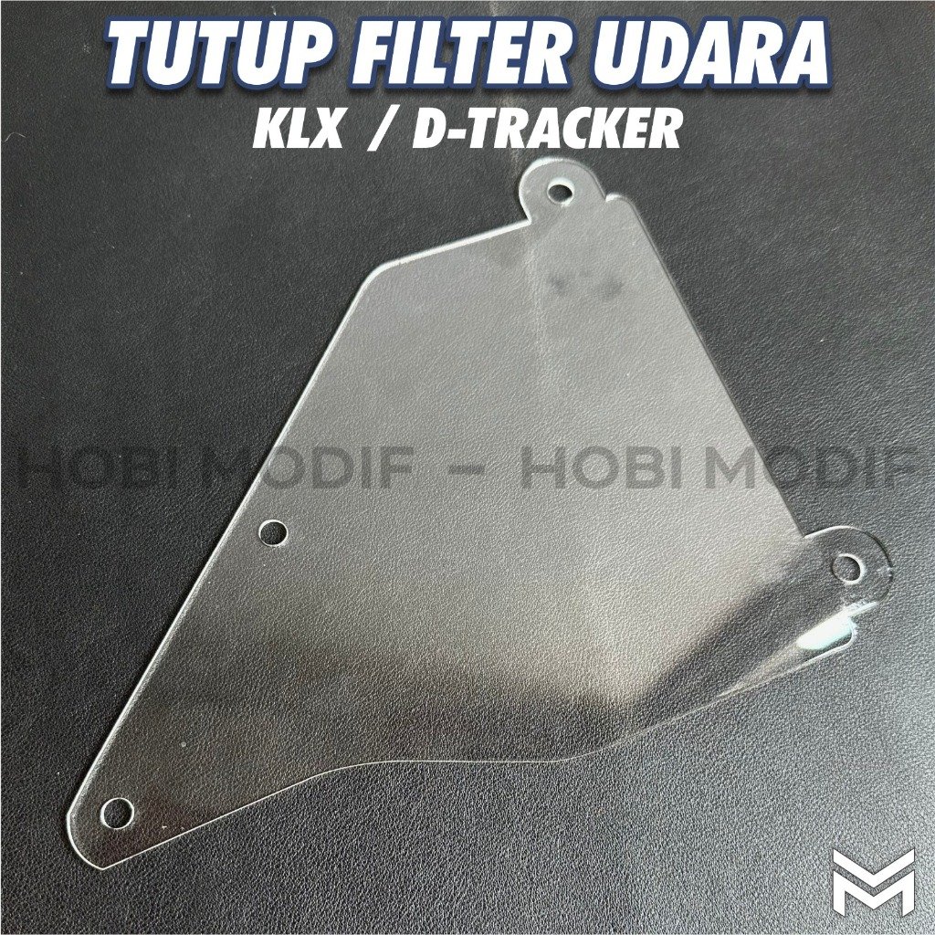 Jual COVER TUTUP BOX FILTER UDARA KLX FILTER BOX KACA TRASNPARAN 2 MM ...